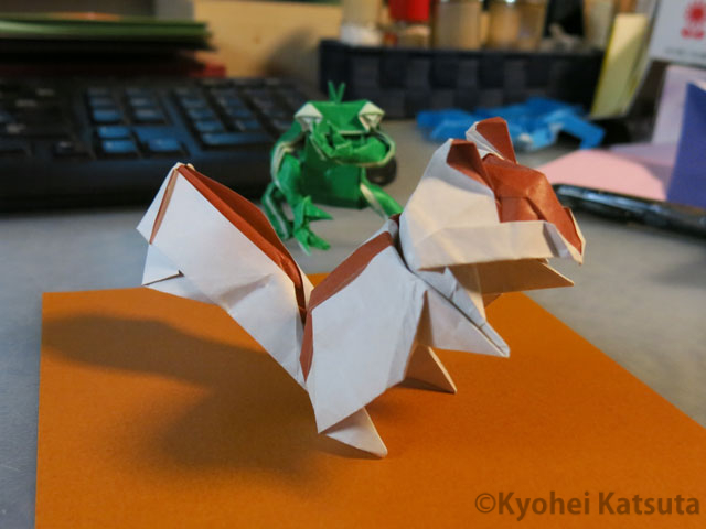 シマリス創作過程 | Katsuta Kyohei ORIGAMI
