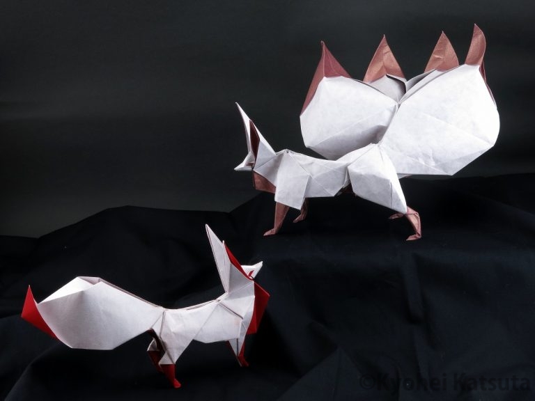 Tenko(Fox spirit)／天狐 | Katsuta Kyohei ORIGAMI